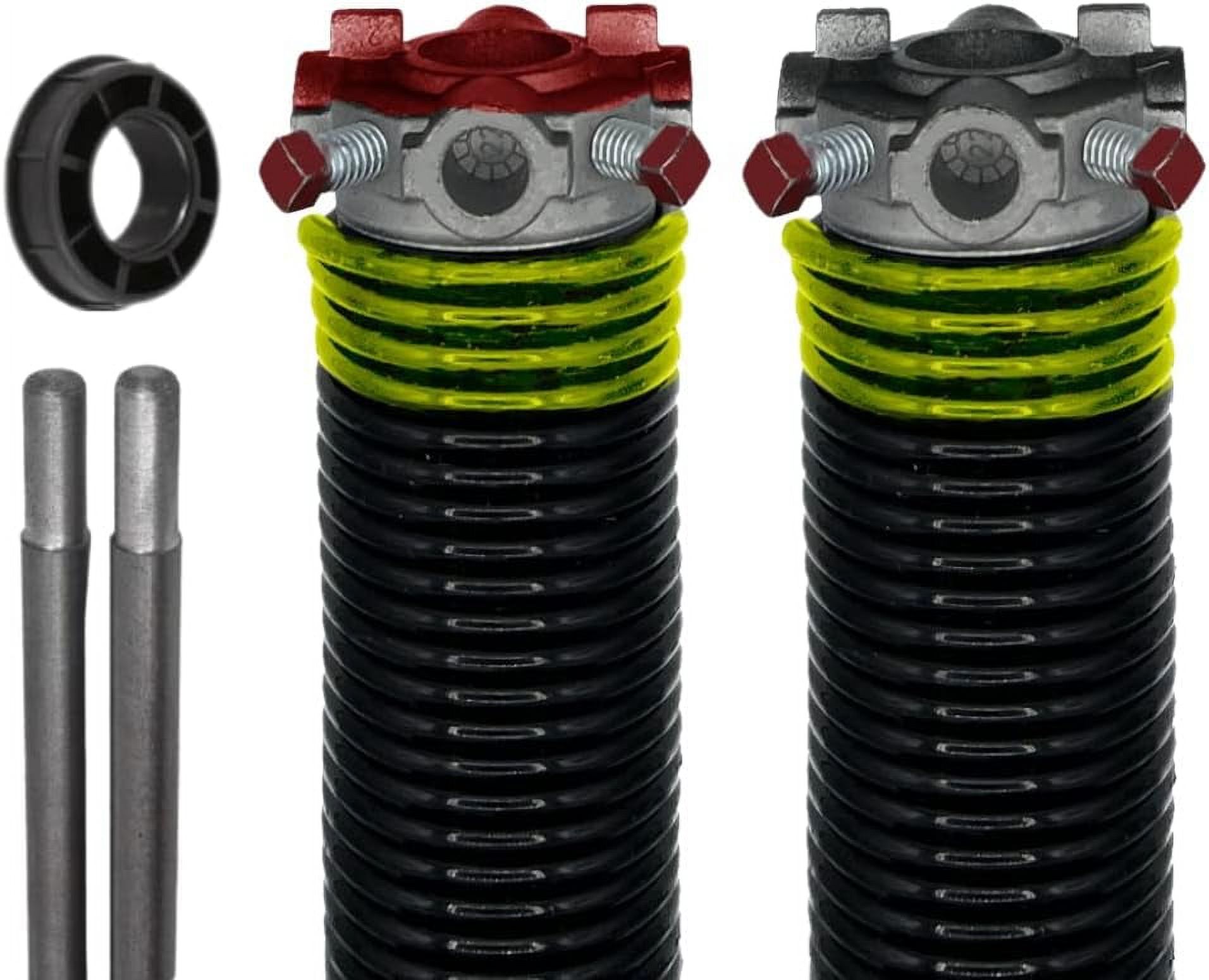 Garage Door Torsion Springs (207 x 1.75 x 23) | 1" Nylon Bushing ...