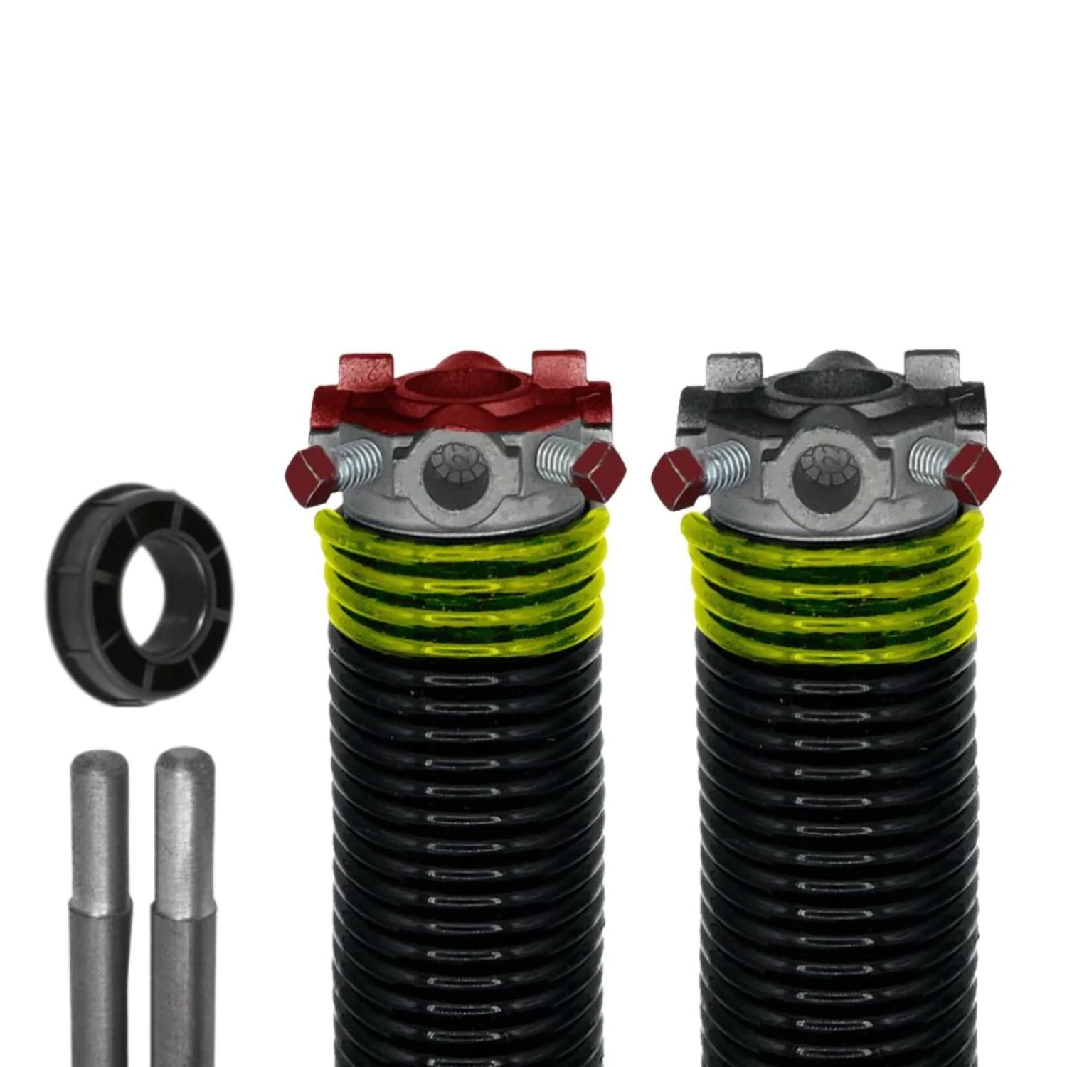 Garage Door Torsion Springs (207 x 1.75 x 30) - Pair | 1 Nylon Bushing ...