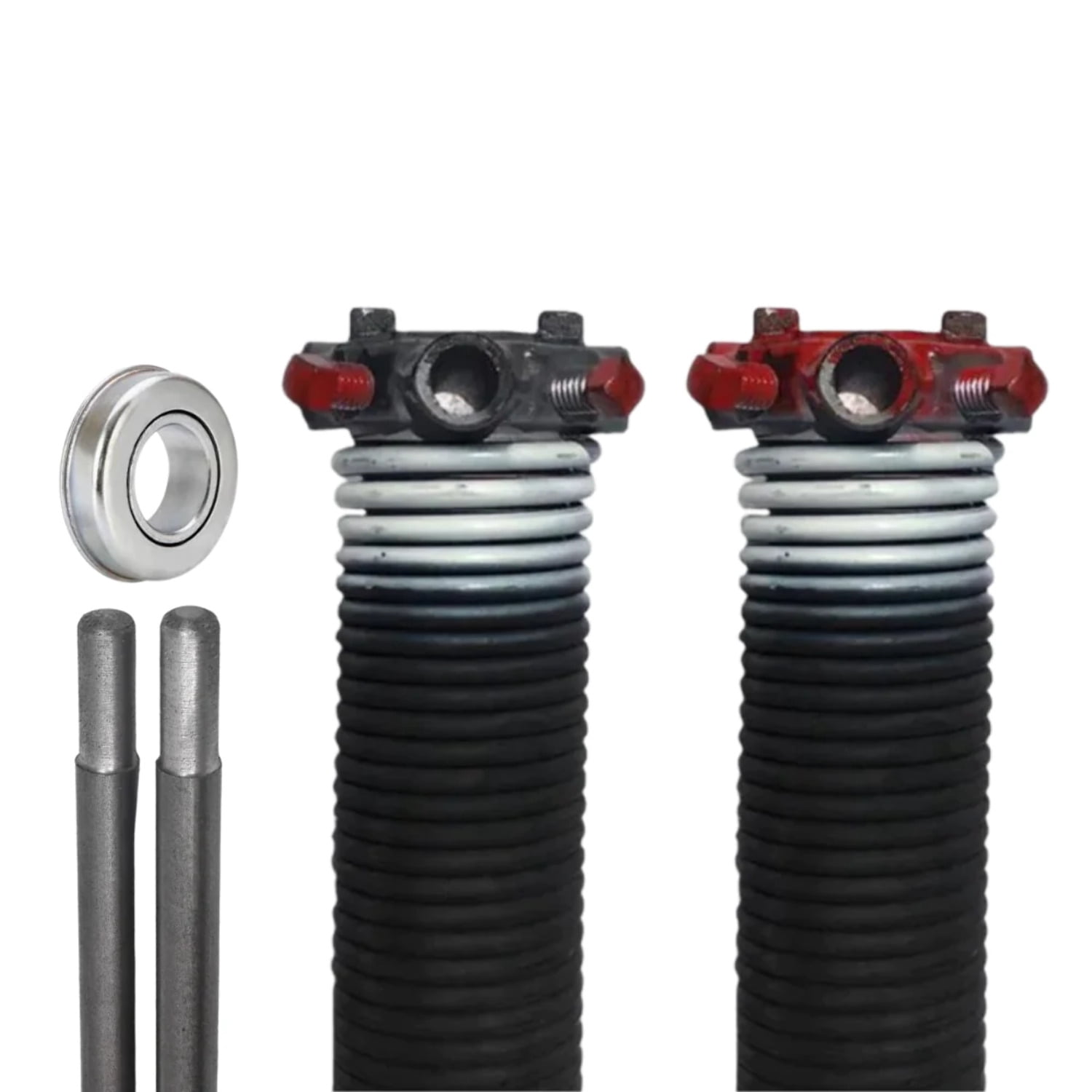 Garage Door Torsion Springs (218 x 1.75 x 26) - Pair | 1 Steel Bearing ...