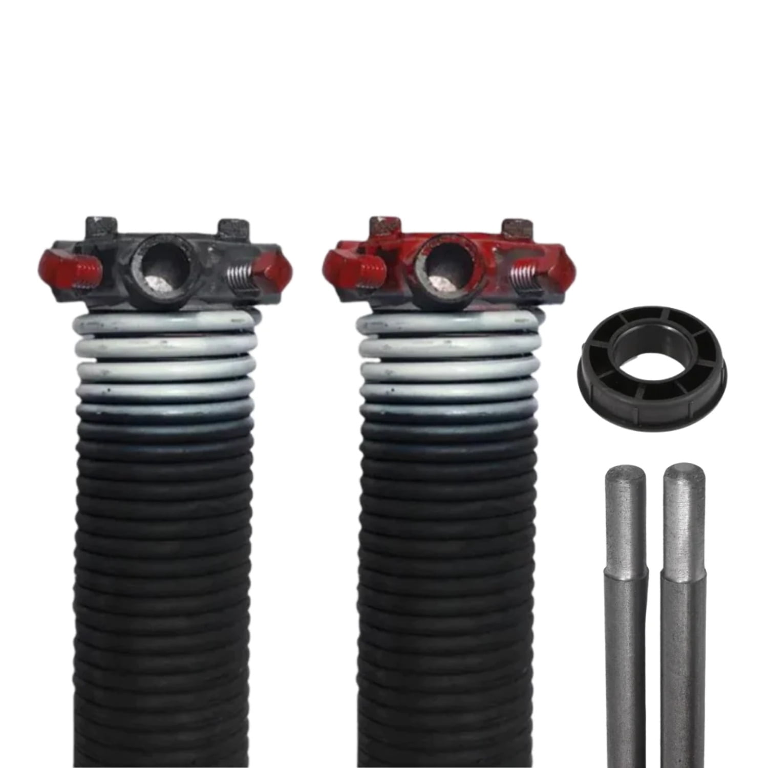Garage Door Replacement Torsion Springs Pair | 1" Nylon Bushing ...
