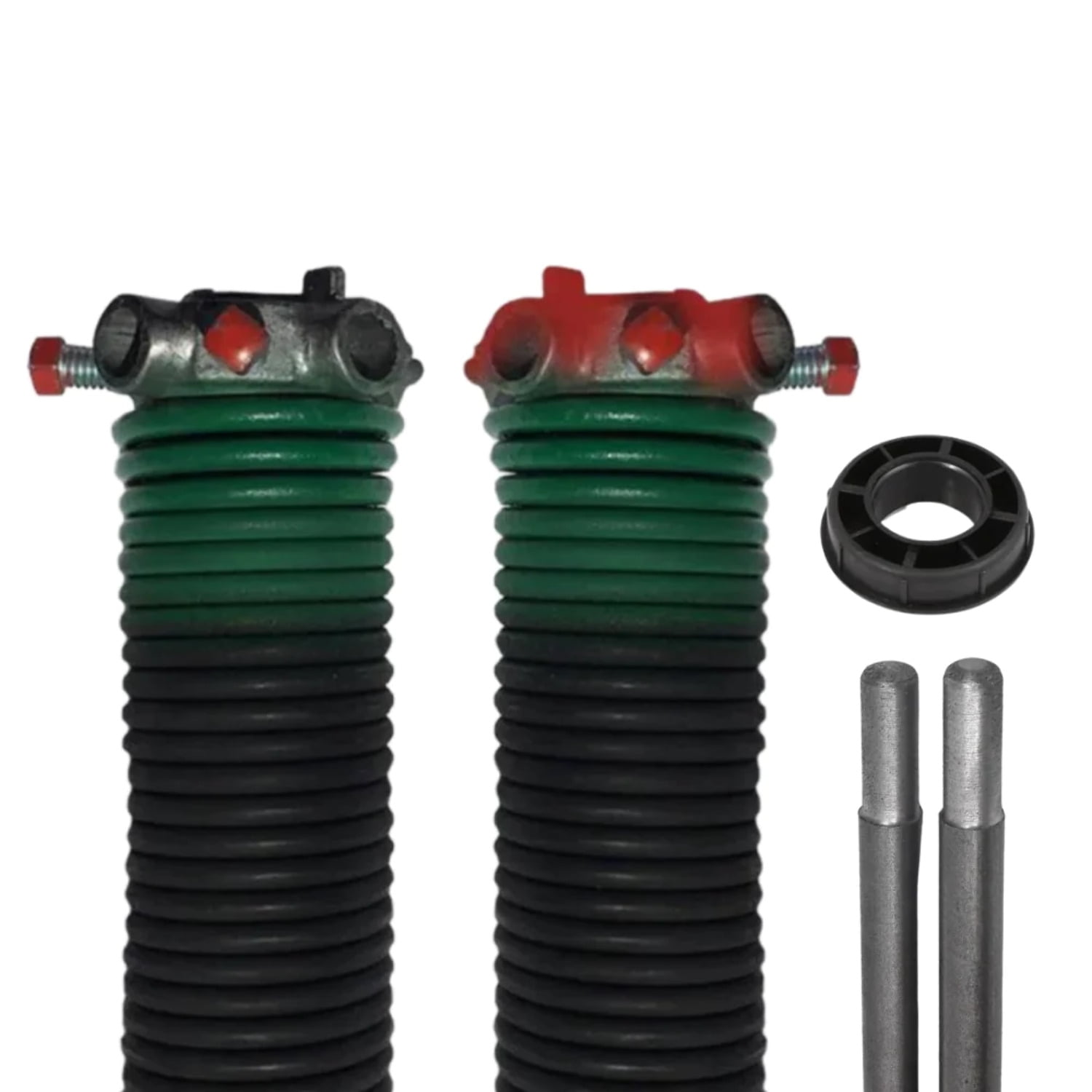 Garage Door Torsion Springs (243 x 1.75 x 33) - Pair | 1 Nylon Bushing ...