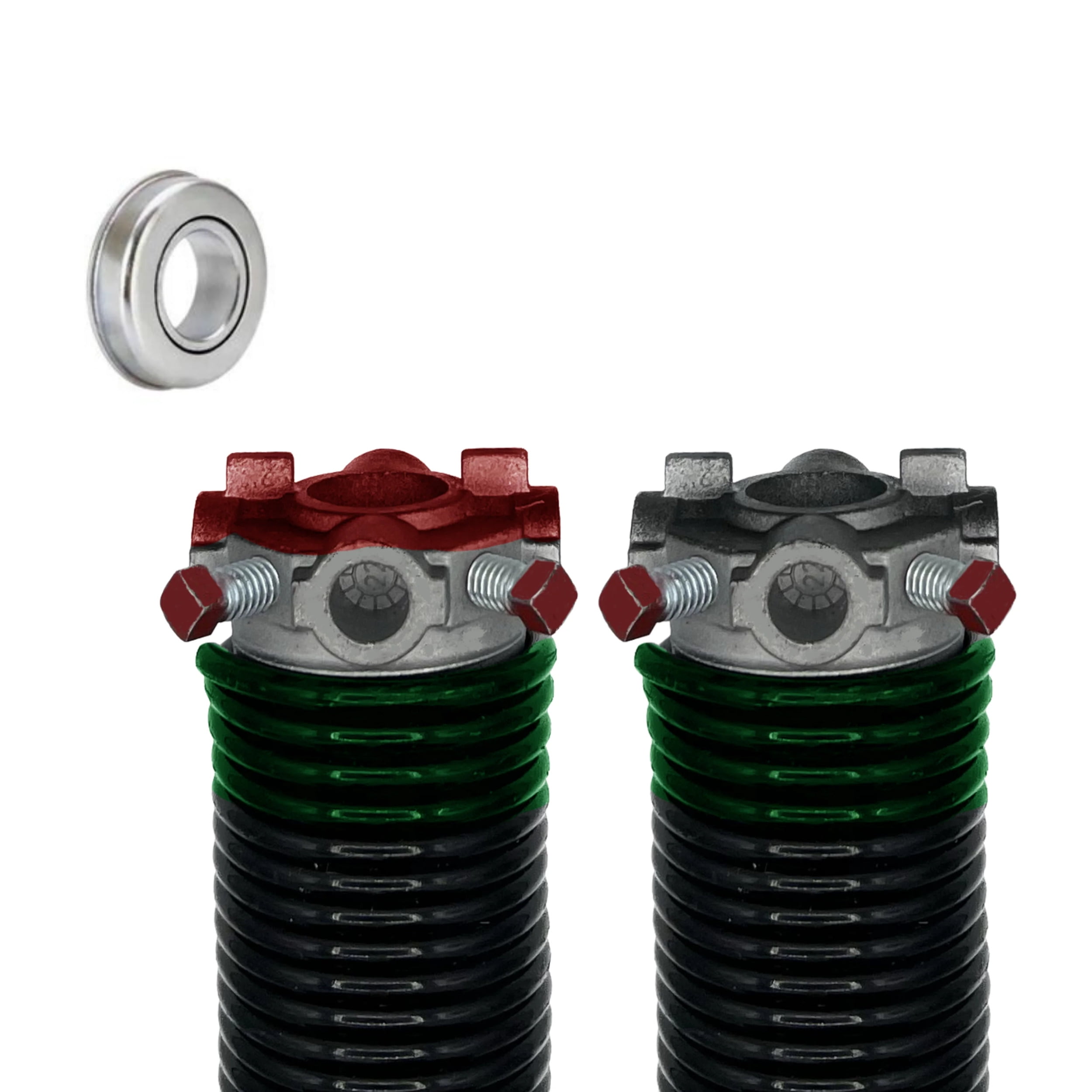 Garage Door Torsion Springs (243 x 2 x 28) - Pair | 1 ID Steel Bearing ...