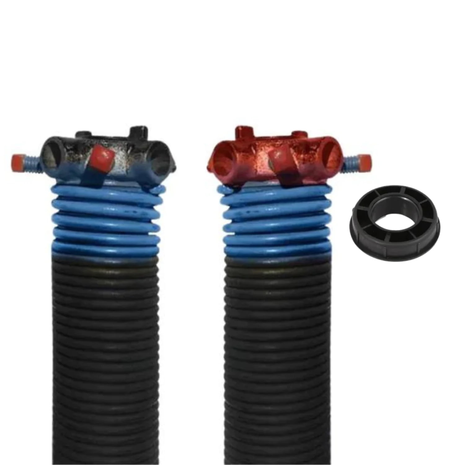 Garage Door Torsion Springs (283 x 2 x 37) - Pair | 1 Nylon Bushing ...