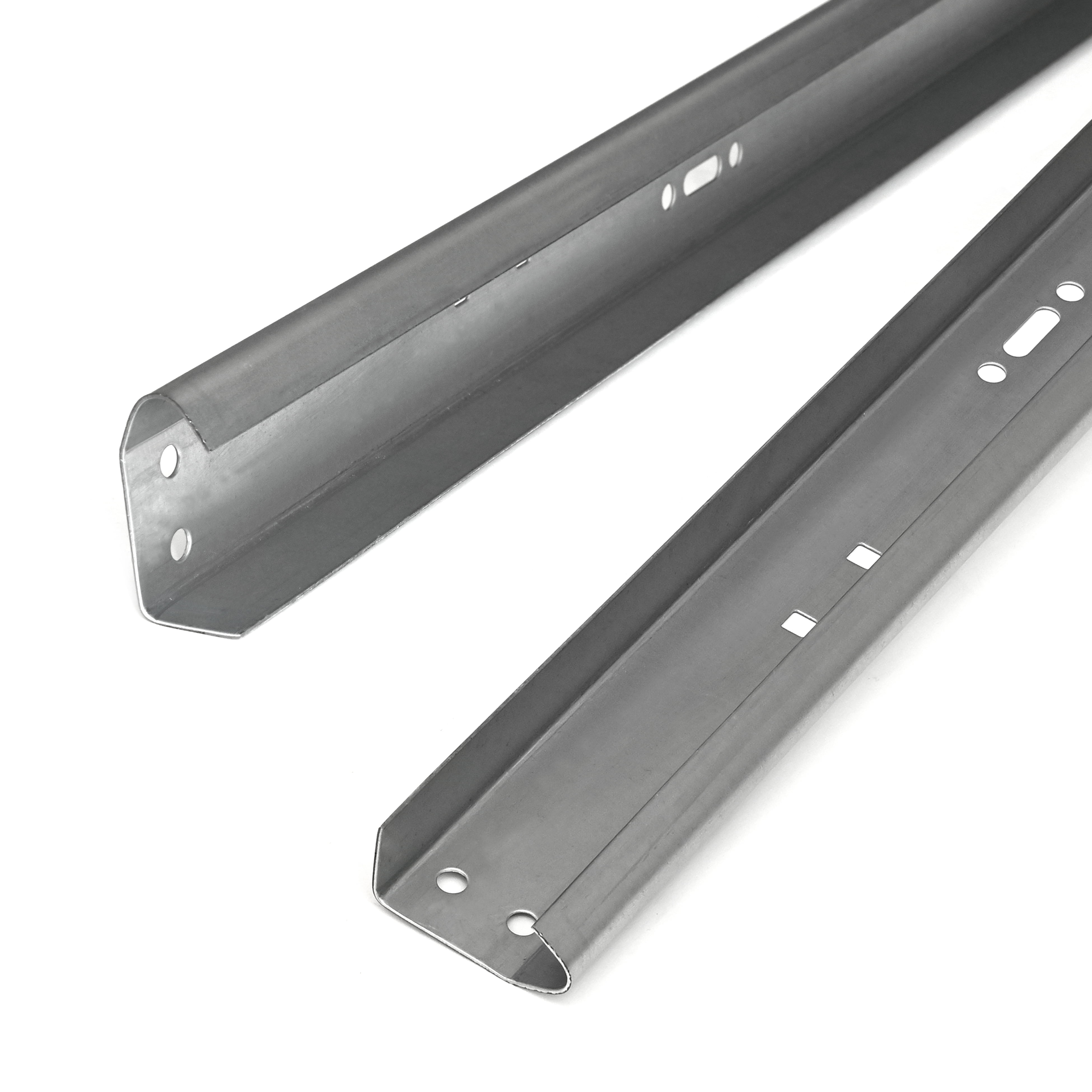 7-Foot Garage Door Vertical Track Set - Galvanized Steel Rails for ...