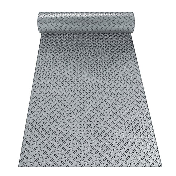 Garage Floor Mat,Anti-slip Texture PVC Garage Flooring Roll for under ...