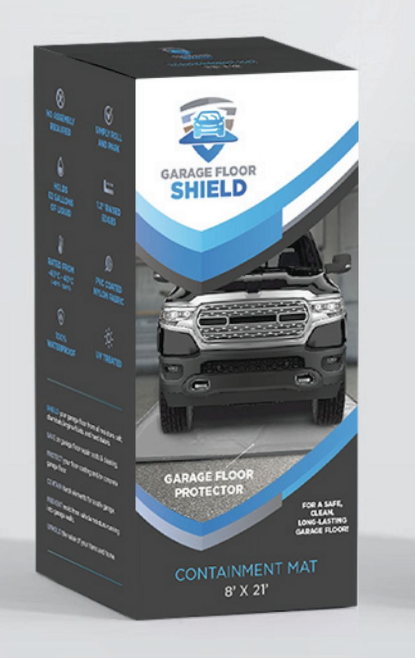 Garage Floor Shield Containment Mat - Walmart.com