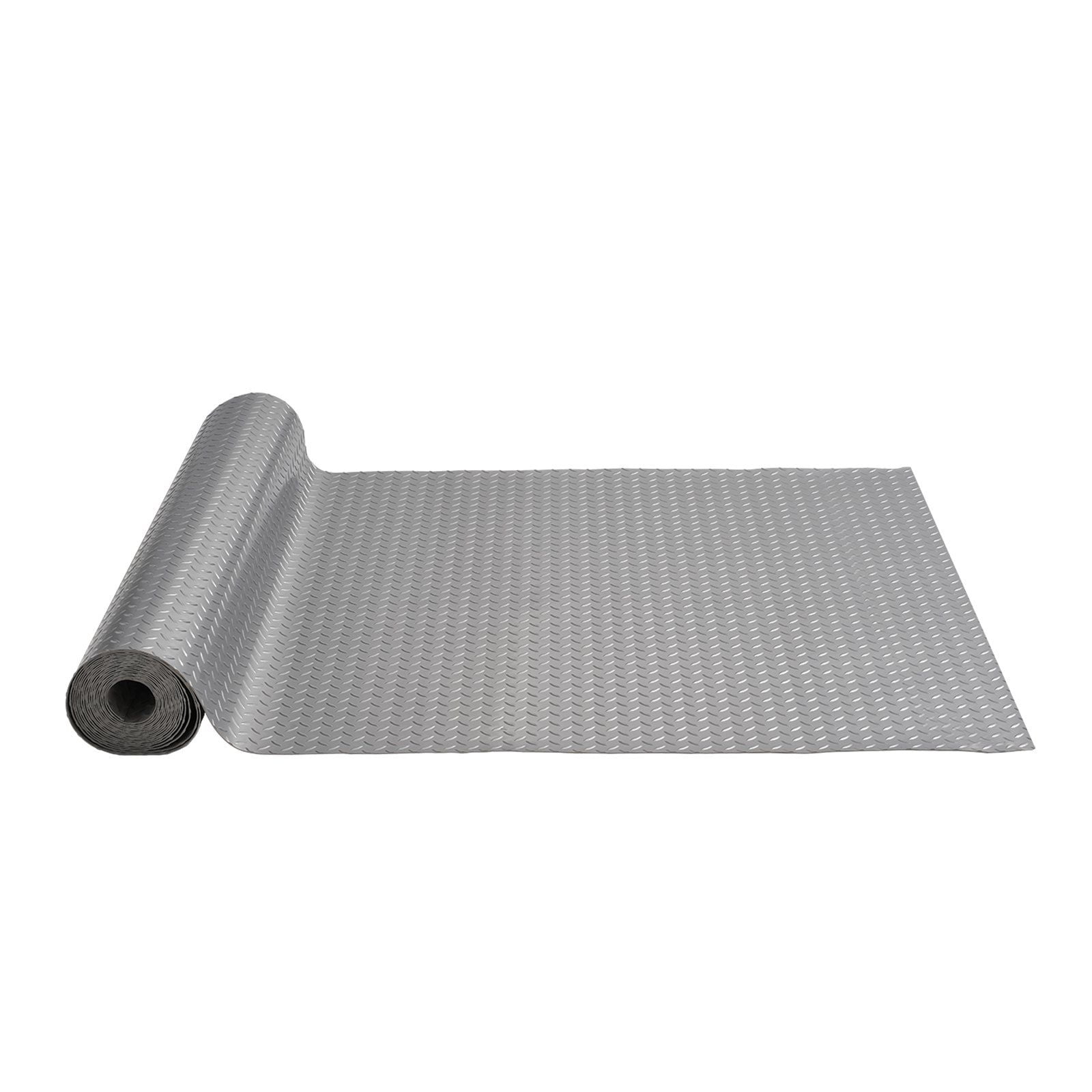 Garage Floor Texture Gray Garage Mats for Under Car 93 sqft Covering ...
