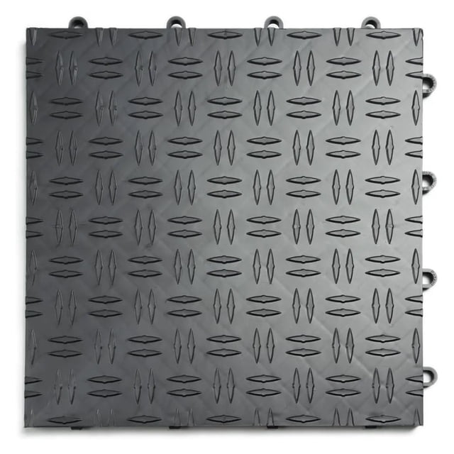 Garage Flooring Copolymer Interlocking Modular Non-Slip Garage Flooring ...