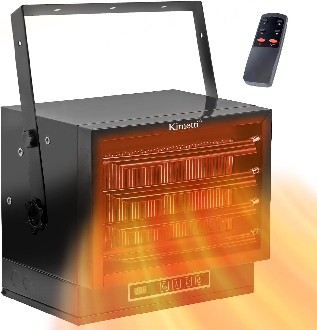 Garage Heater Electric 7500W, 240V Ceiling Mount Shop Heater with Full ...