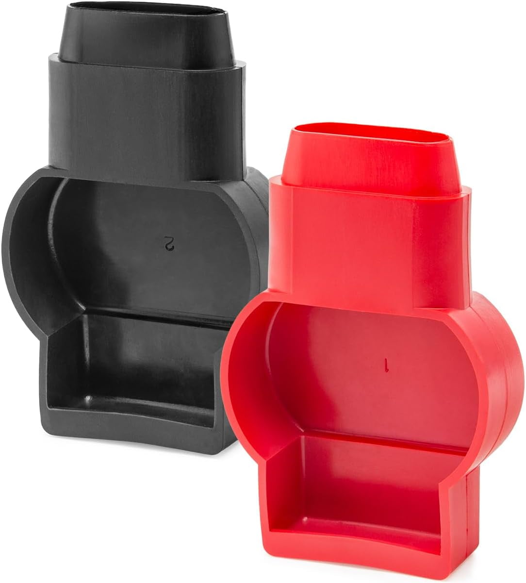 Garage Hero - Military Spec Battery Terminal Covers (Red and Black ...