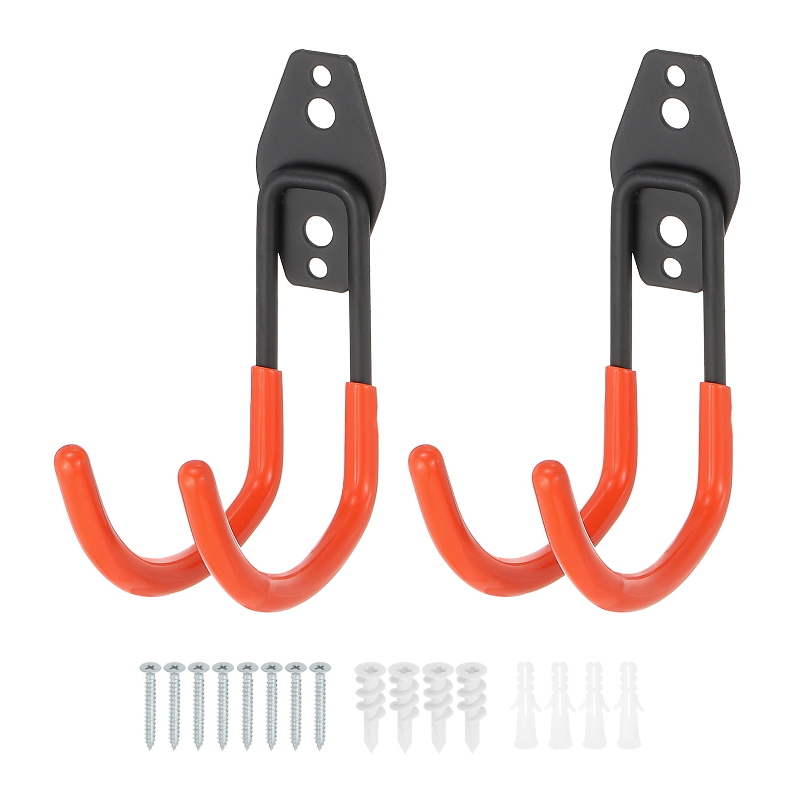 Garage Hooks Heavy Duty, 2Pcs Utility Storage Hooks Wall Mount Hanger ...