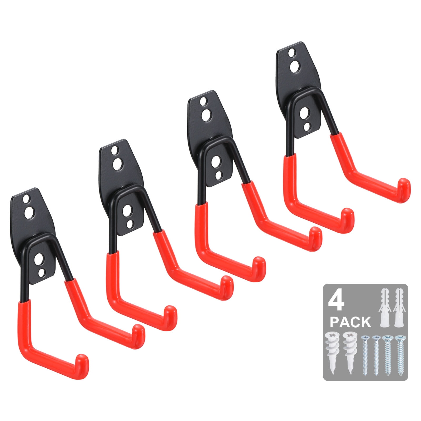 Garage Hooks Small Wall Mount Garage Hanger Organizer Utility Storage ...
