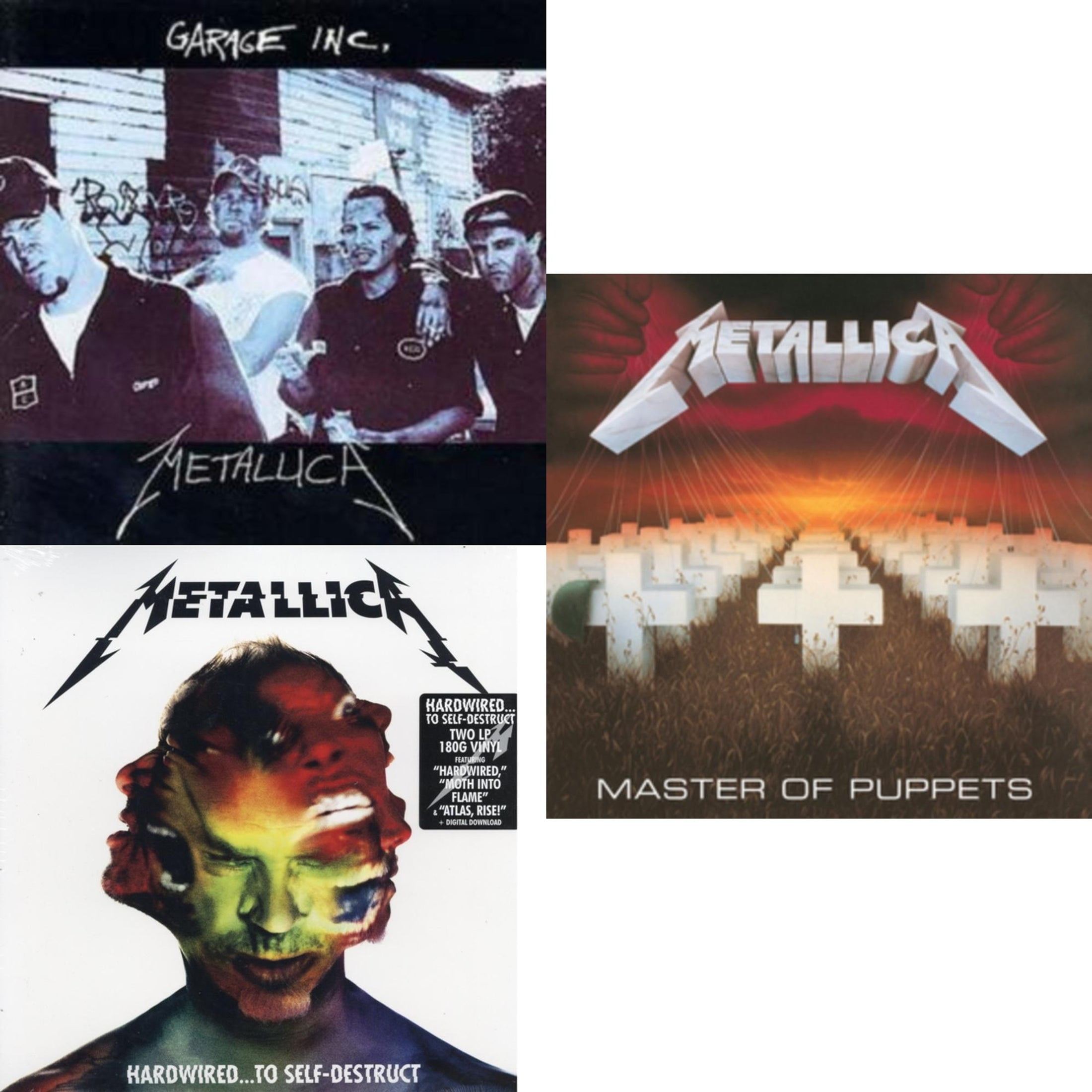 Garage Inc. & Hardwired To Self-Destruct (2LP/180G/Dl Card) & Master Of ...