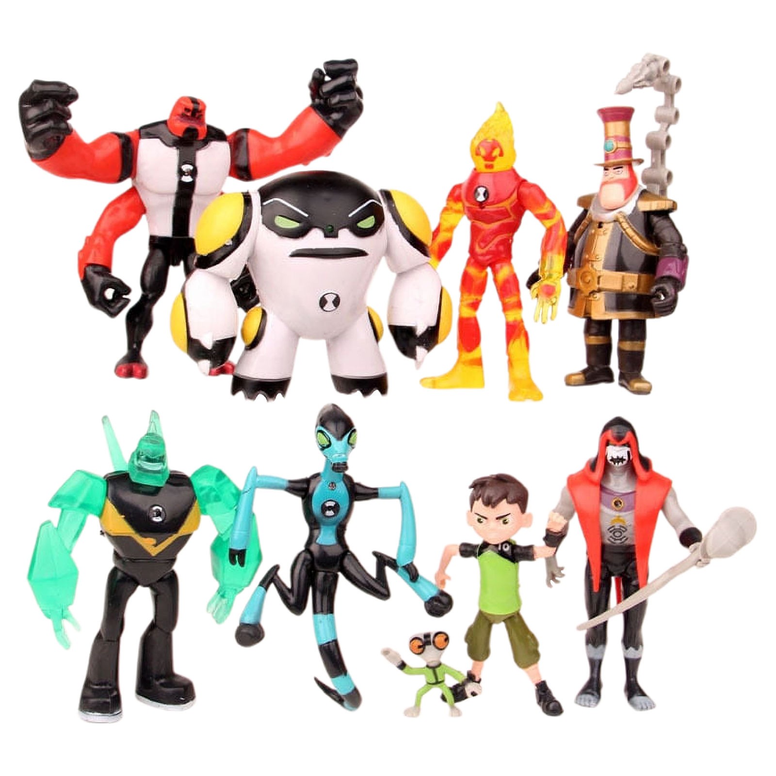 Garage Kits Clearance! Eeatig Figures Based on Ben Action Figures 9Pcs ...
