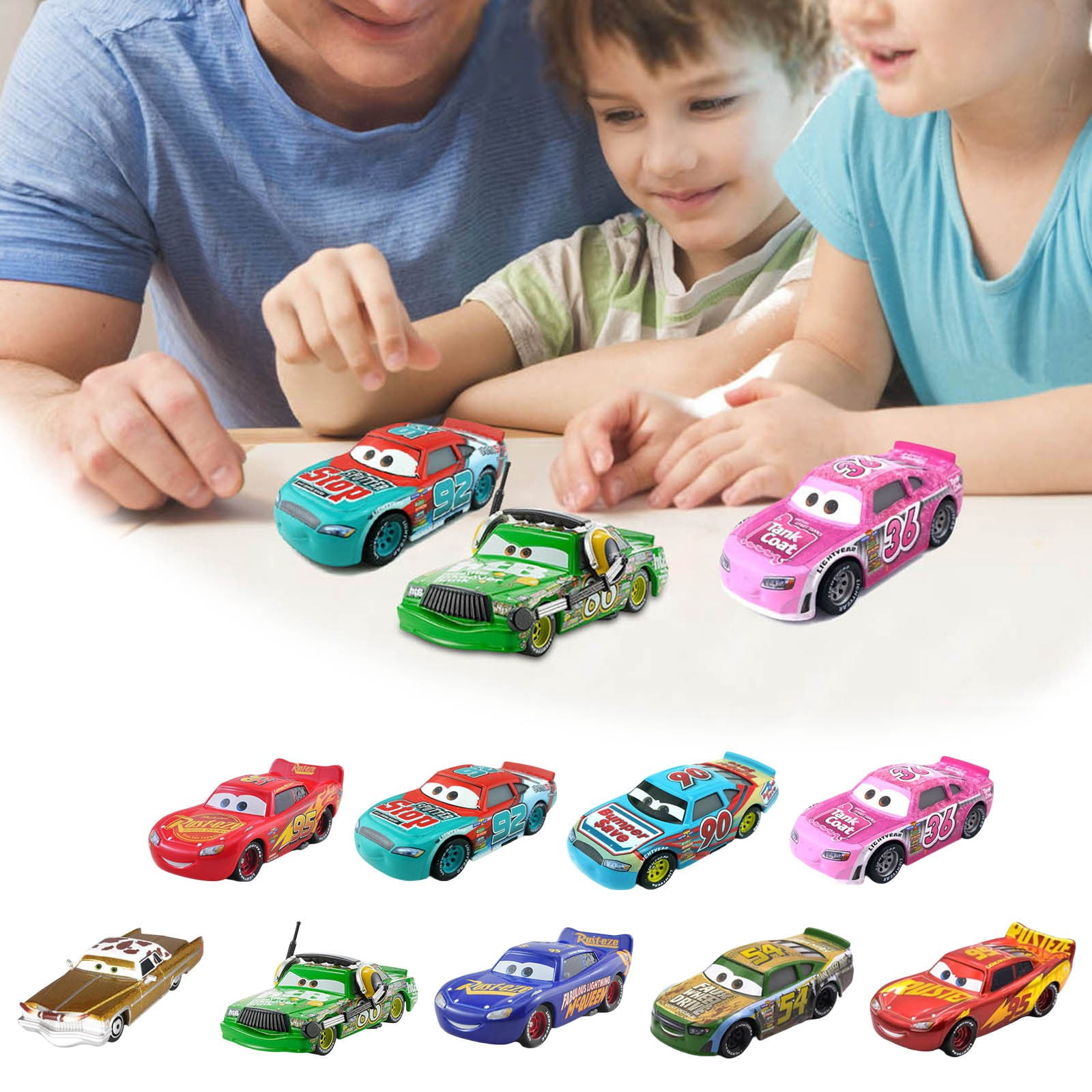 Garage Kits Toy Figurine Car Model Accessory Metal And Plastic ...