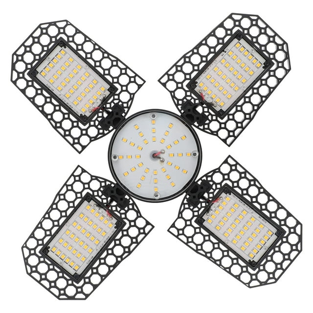 Garage Light Deformable Folding Warehouse Ceiling Light LED Light for ...