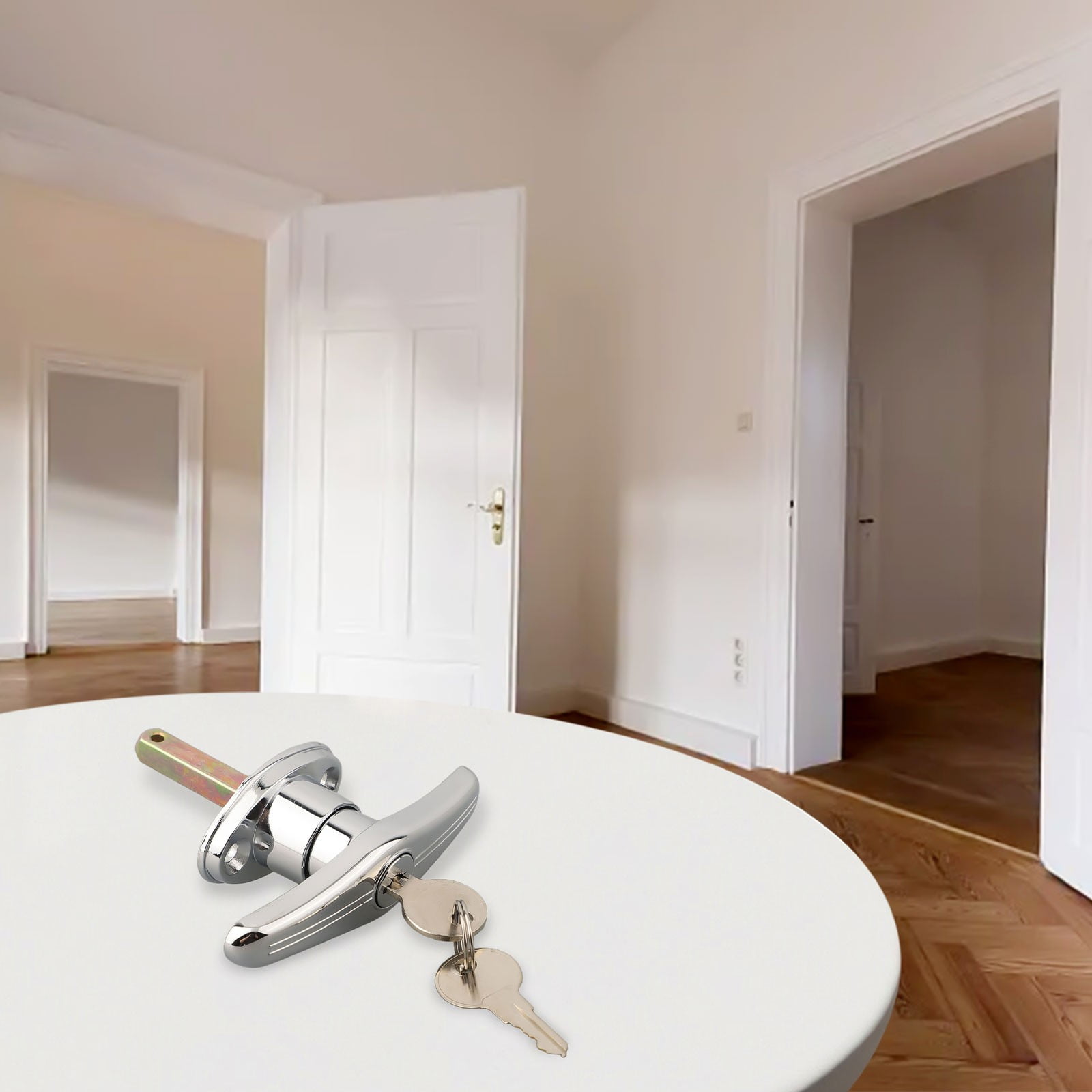 Garage Lock Door Handle With Locks Coded Zinc Alloy Combination Door ...