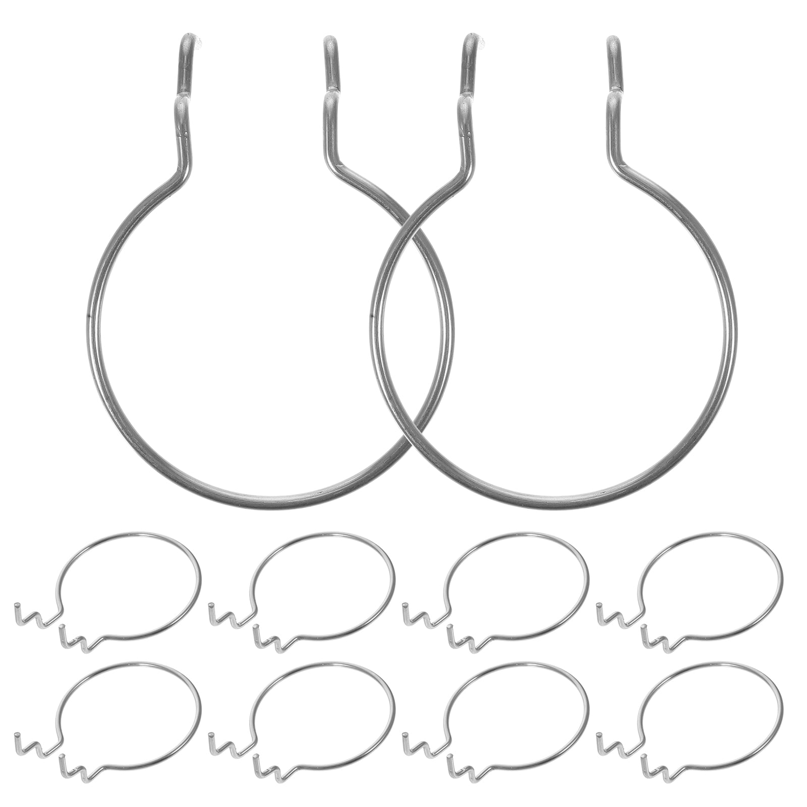 Garage Peg Board Hook for Shop Metal 10 Pcs Heavy Duty Clothes Hanger ...