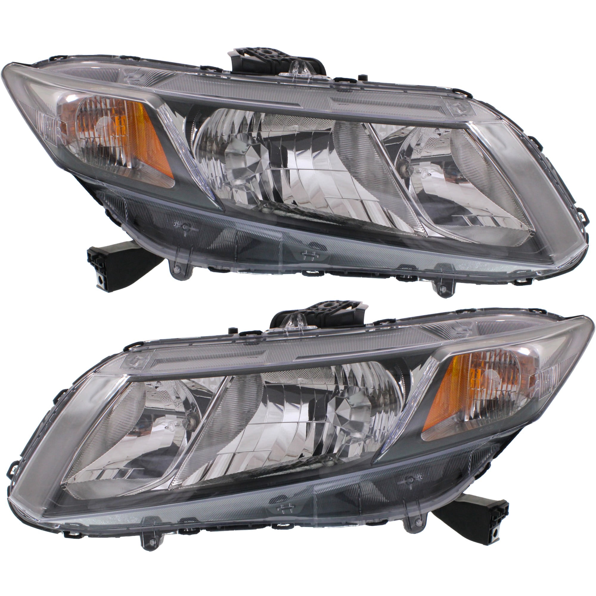 Garage-Pro Driver and Passenger Side Headlight for Honda Civic 2013 ...