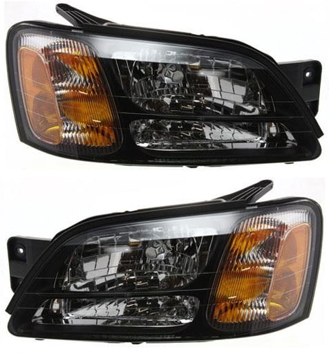 Garage-Pro Driver and Passenger Side Headlight for Subaru Outback 2000 ...
