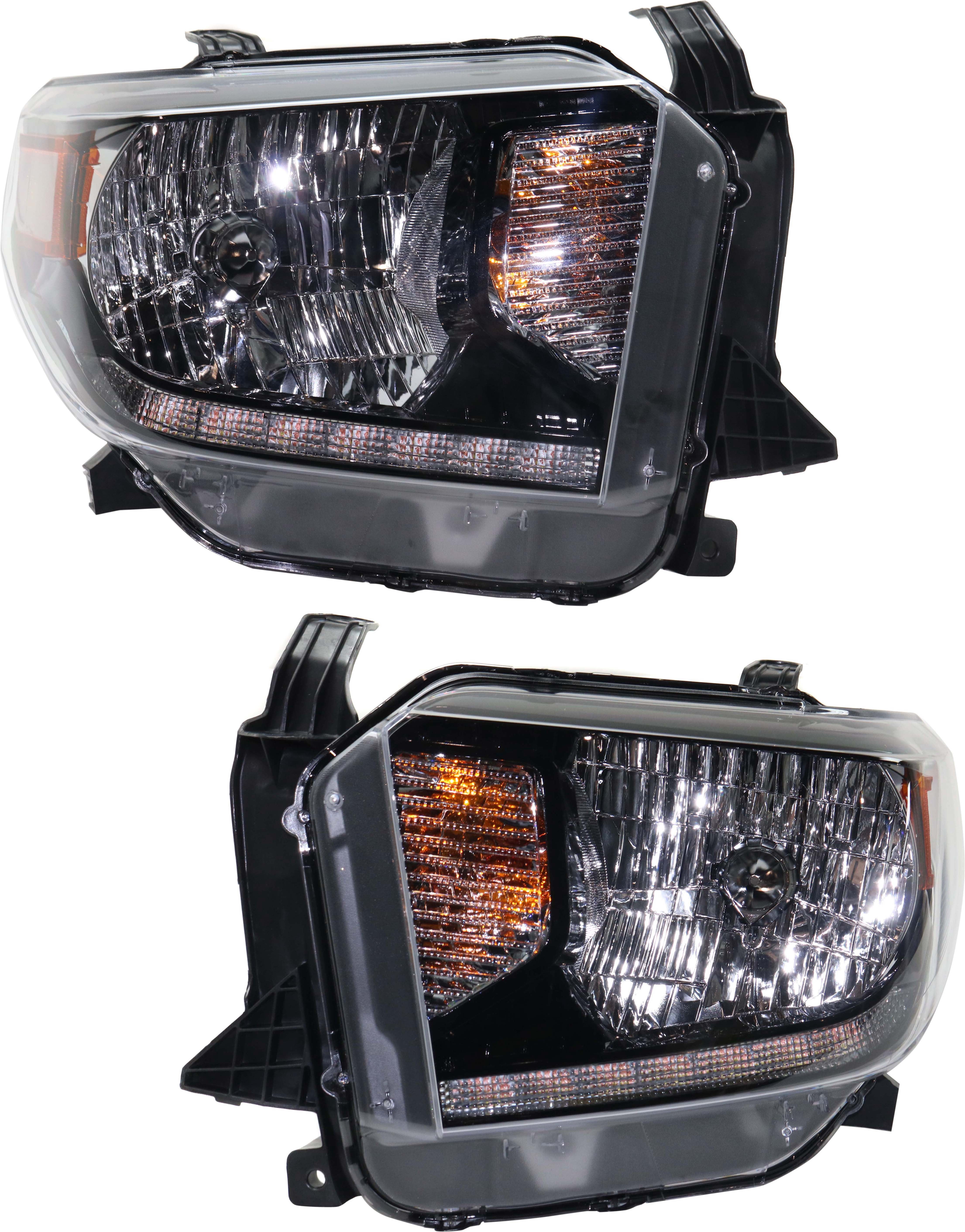 Garage-Pro Driver and Passenger Side Headlight for Toyota Tundra 2018 ...