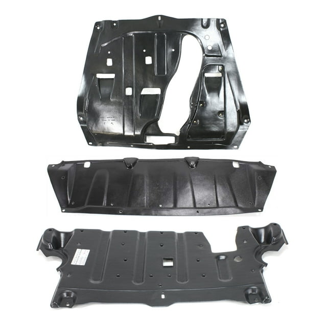 Garage-Pro Front, Rear, and Center Engine Splash Shield Set of 3 ...