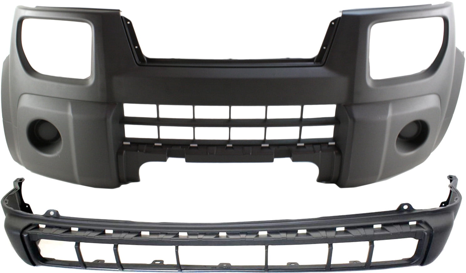 Garage-Pro Front and Rear Bumper Cover Compatible with 2003-2005 Honda ...