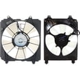 Garage-Pro Radiator and A/C Condenser Fan SET Compatible with 2006-2011 ...