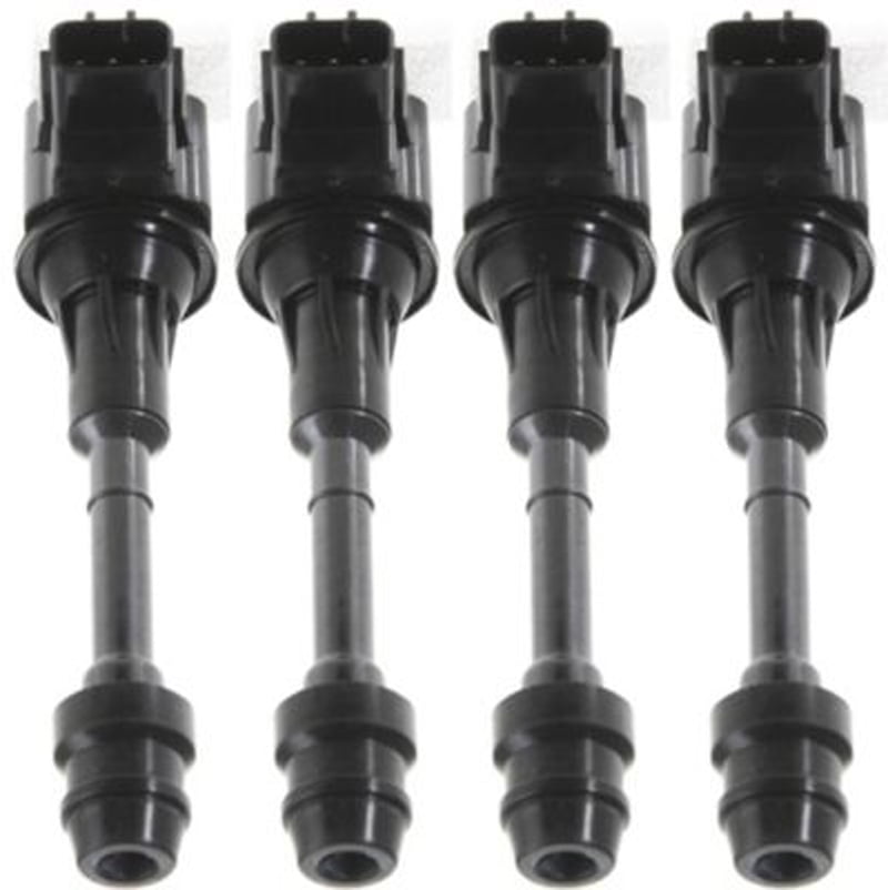 Garage-Pro Set of 4 Ignition Coil Compatible With Nissan Altima Sentra ...
