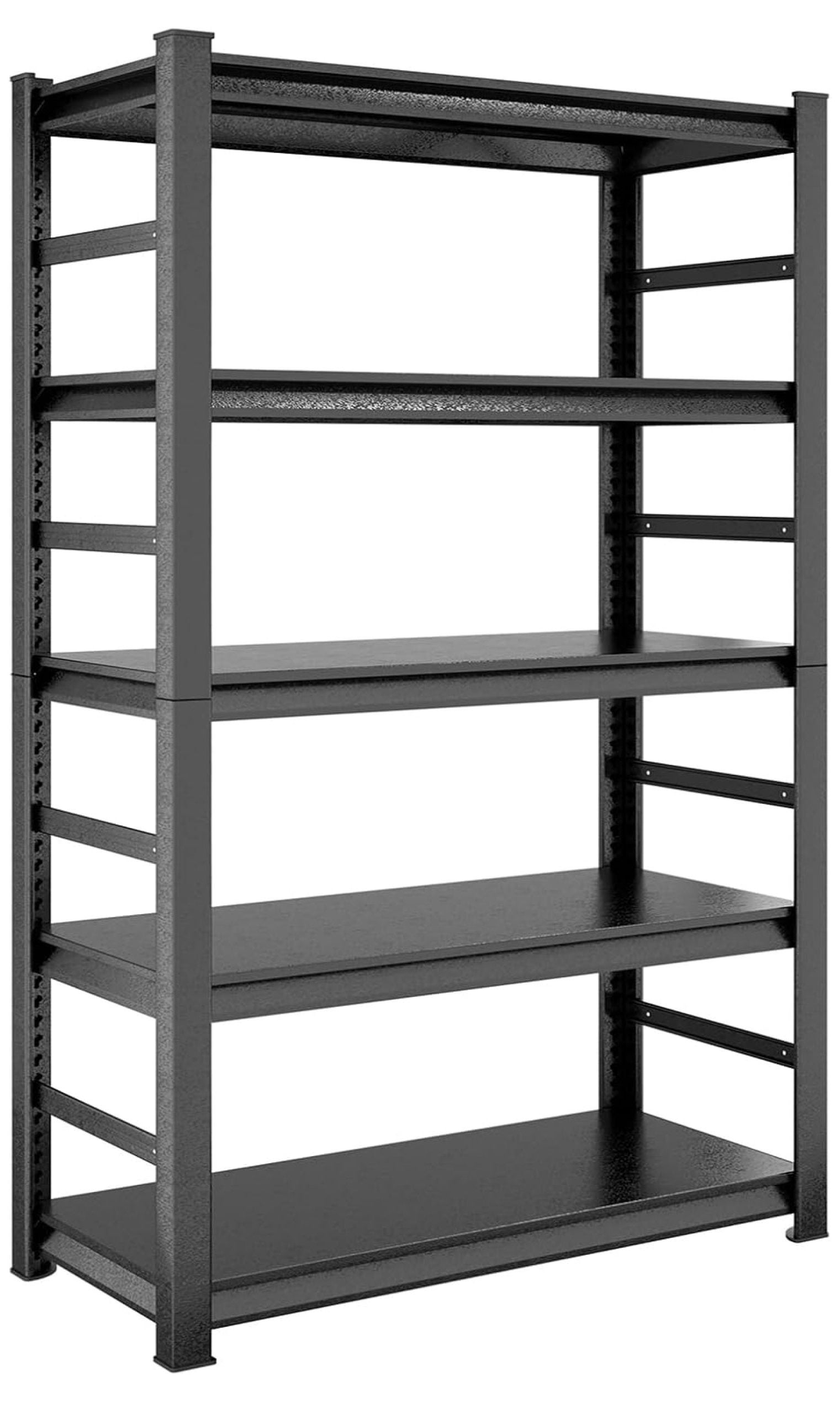Garage Shelving 72" H Heavy Duty Storage Shelves, 5 Tier Adjustable ...