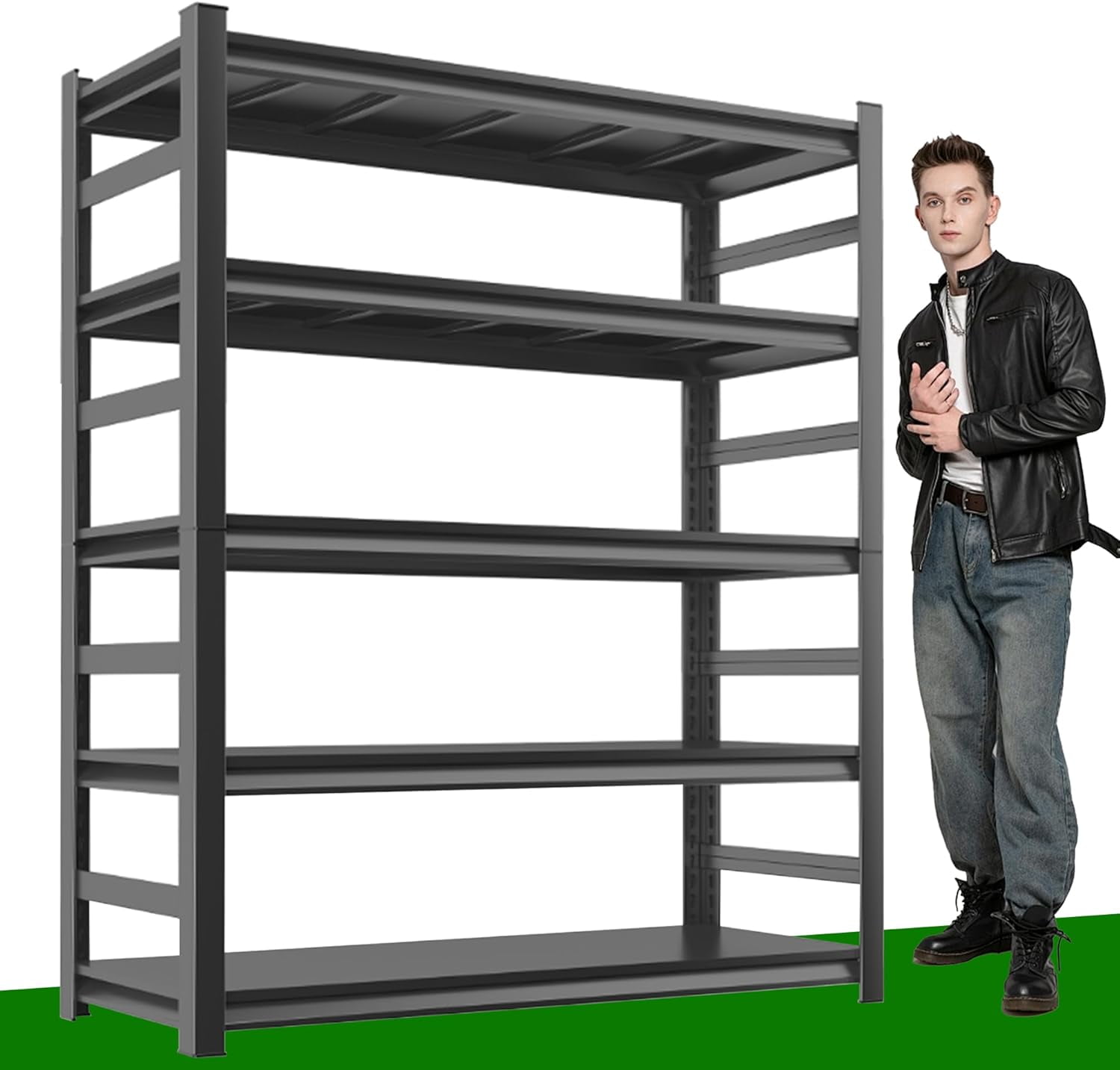 Garage Shelving, Heavy Duty Garage Storage Shelves, Large Capacity ...