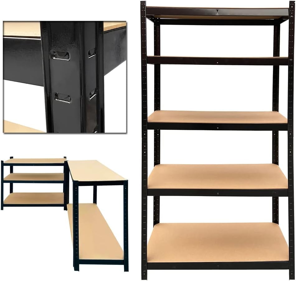 Garage Shelving Heavy Duty Storage Shelves Adjustable Storage Racking ...