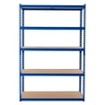 Garage Shelving Unit Heavy Duty - 5 Tier Adjustable Metal Storage Rack ...