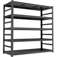 Garage Shelving Units, Heavy Duty 5-Tier Storage Shelves, Metal ...