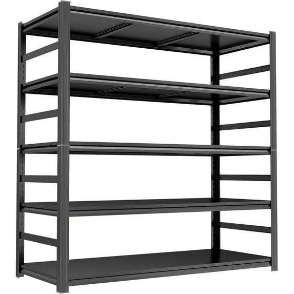 Garage Shelving Units, Heavy Duty 5-Tier Storage Shelves, Metal ...