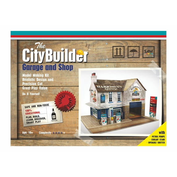 Garage & Shop Cardboard Model Making Kit - Walmart.com
