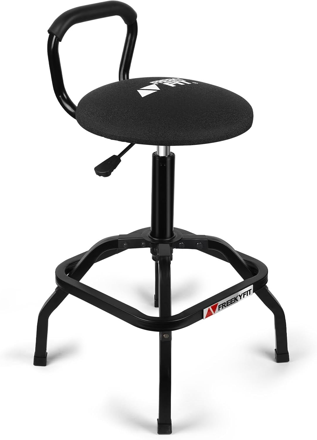 Garage Stool, Adjustable Height Swivel Work Mechanic Shop Stool with ...