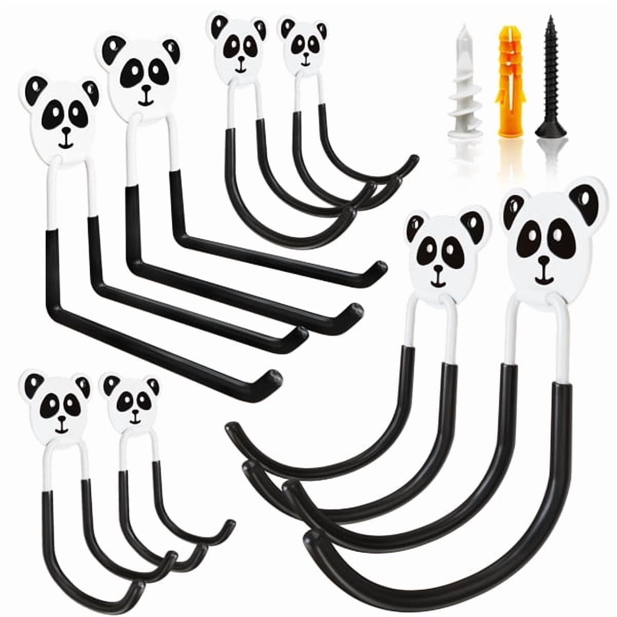 Garage Storage Hooks 10 Pieces, Heavy Steel Tools Utility J Wall Mount ...