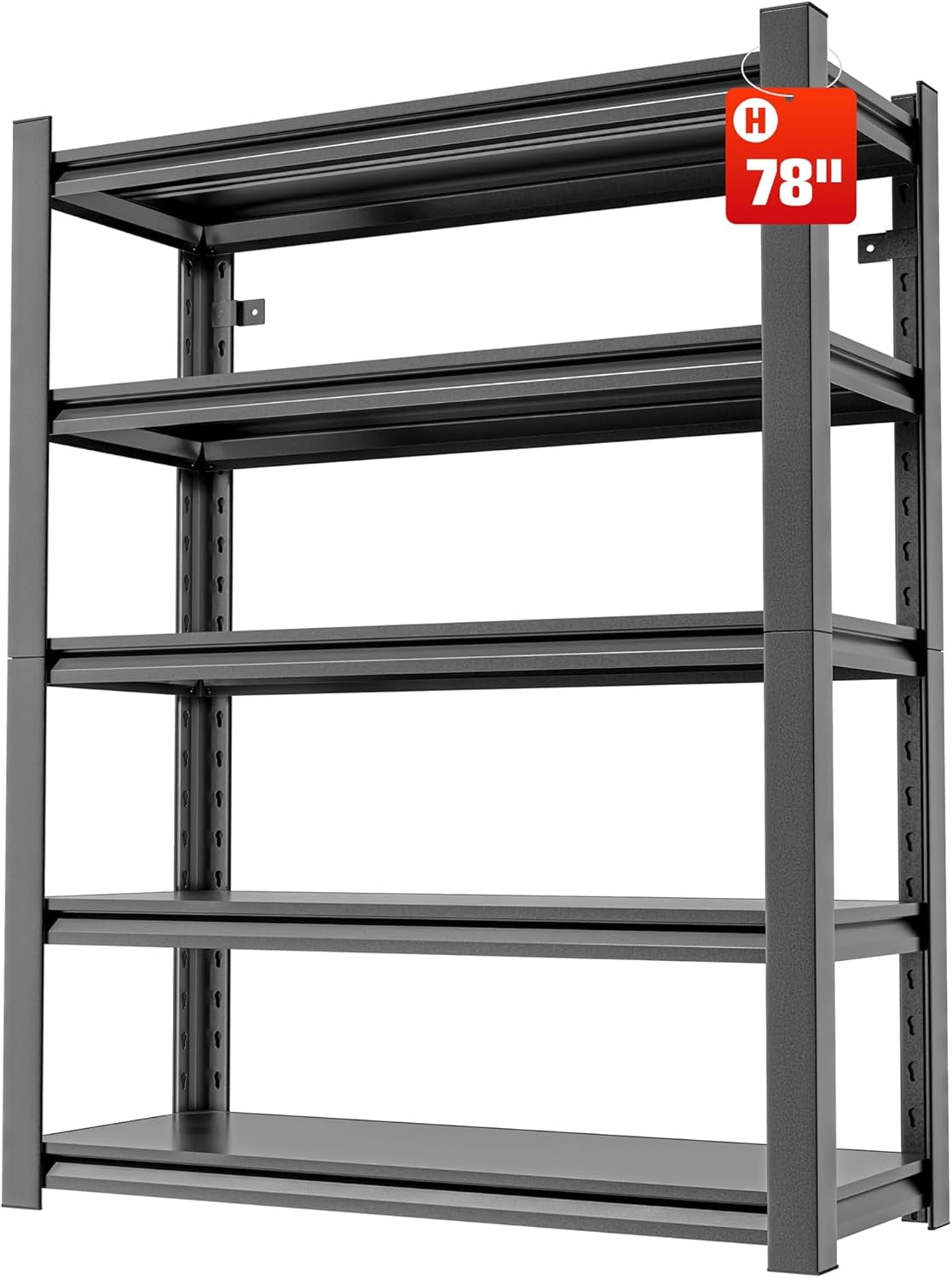 Garage Storage Shelves 3000 LBS Capacity,Heavy Duty Shelving 5 Tier ...