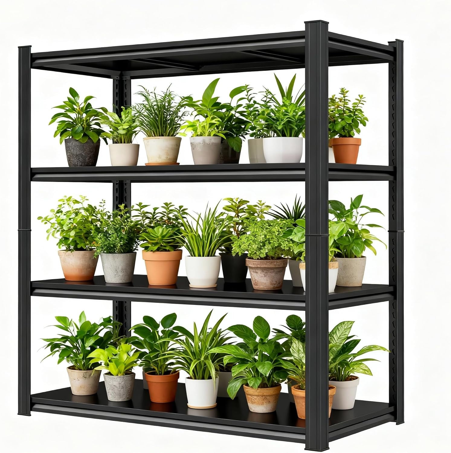 Garage Storage Shelves,5 Tier Shelving Unit, 40 inch Wide, 18” Deep, 78 ...