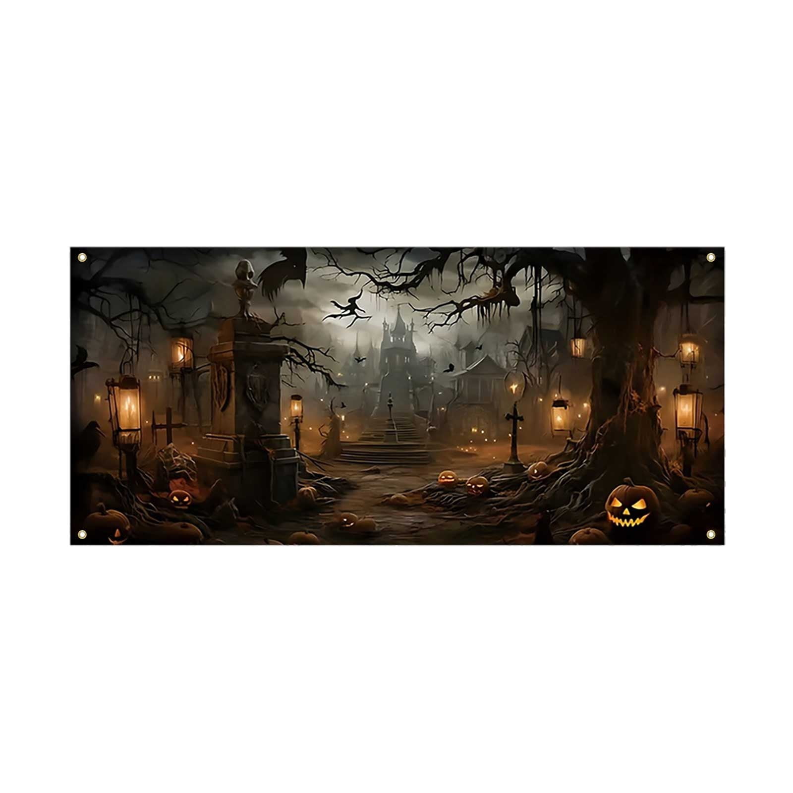 Garage : Themed Banner with Haunting Graphics for Car Enthusiasts ...