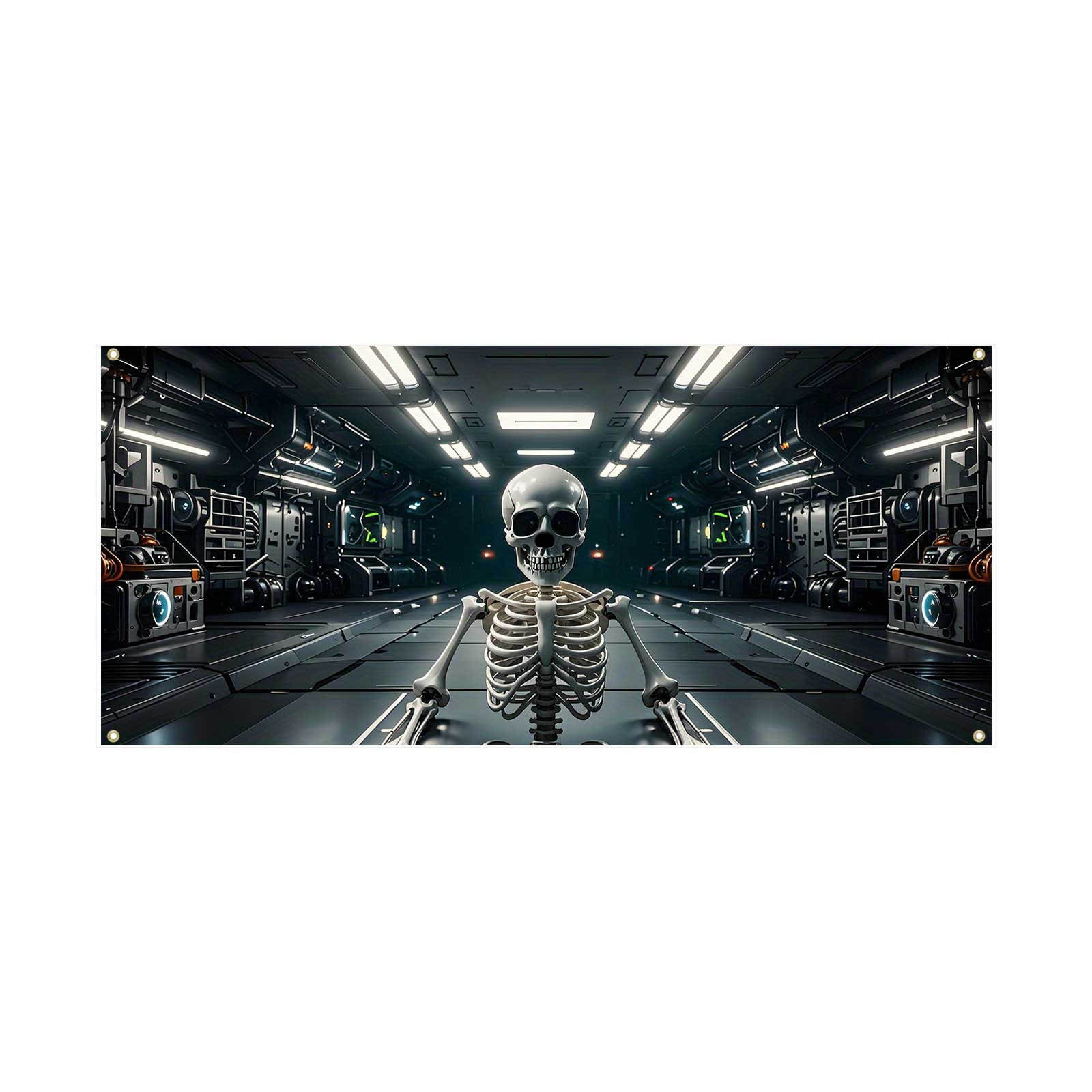 Garage : Themed Banner with Haunting Graphics for Car Enthusiasts ...