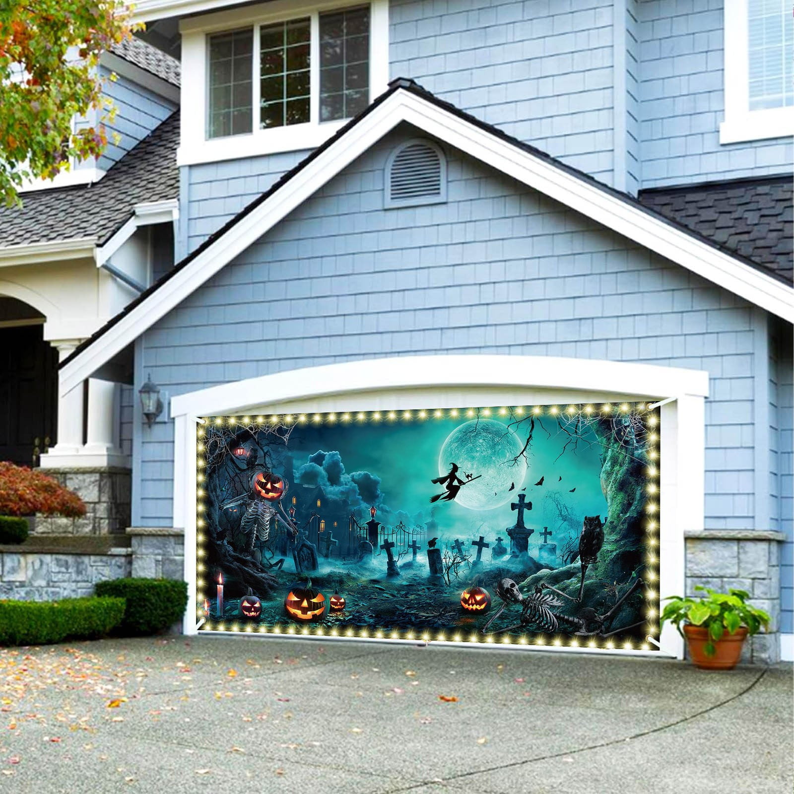 Garage : Themed Banner With Haunting Graphics For Car Enthusiasts ...