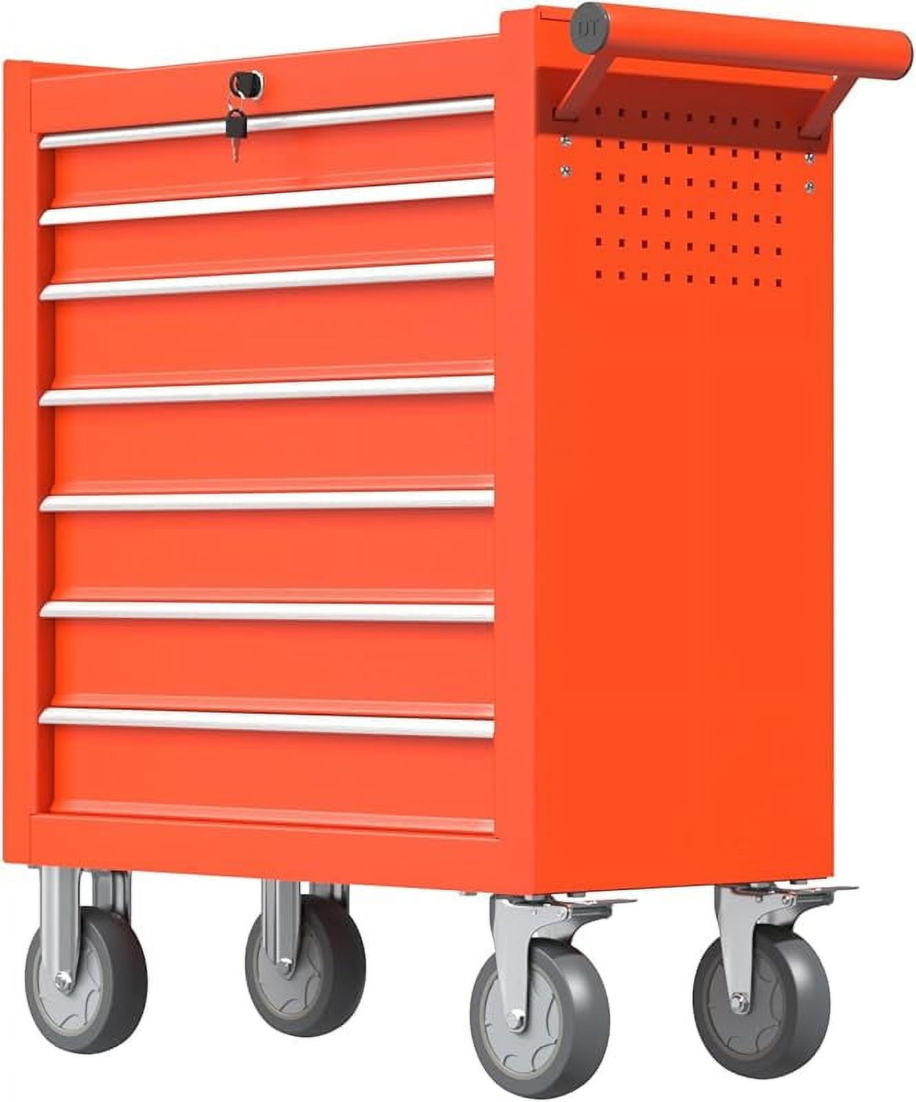 Garage Tool Chest, Large Capacity Tool Cabinet Heavy Duty Mechanic ...