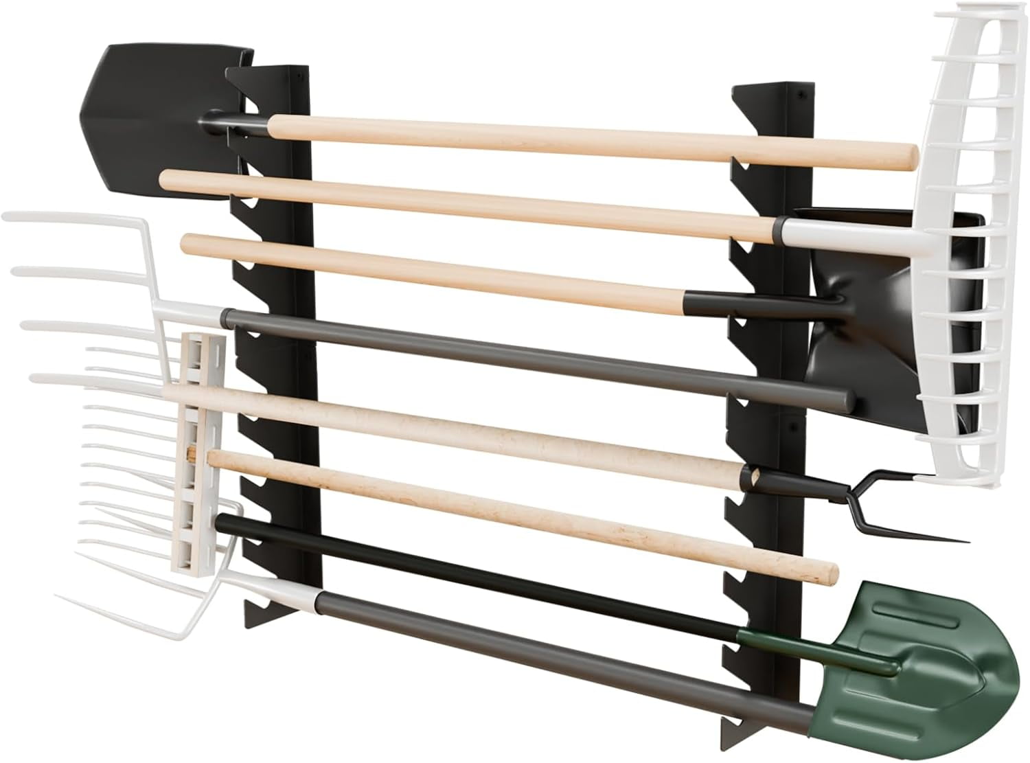 Garage Tool Org Wall Mount, Shed Yard Organization Racks for Walls ...