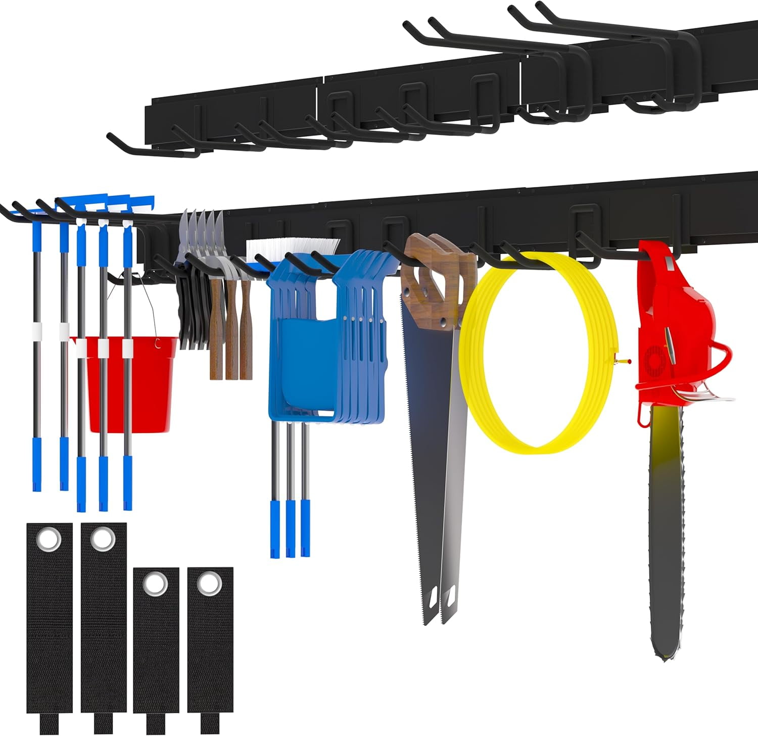 Garage Tool Organizer Wall Mount, Heavy Duty 48 Inches Garden Tool ...