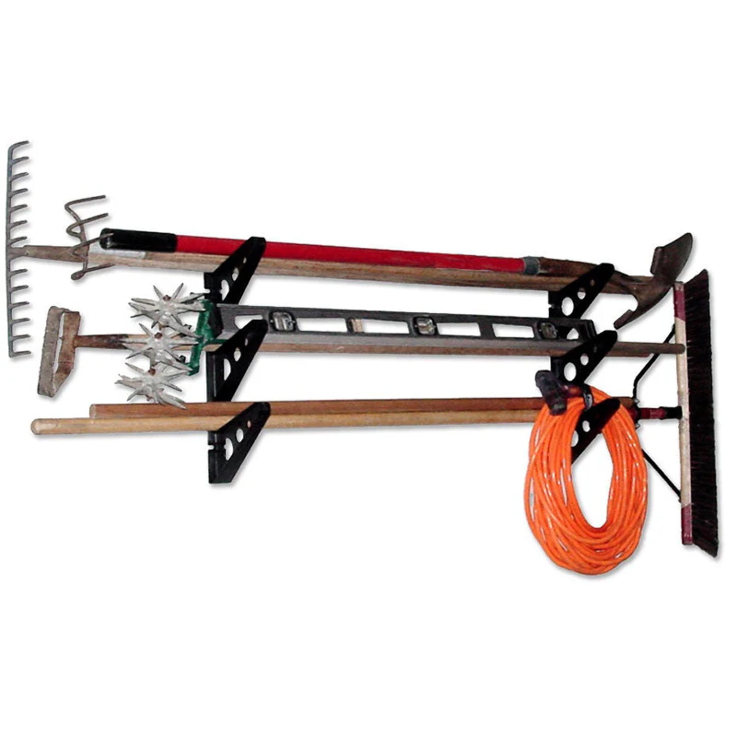 Garage Tool Rack | Trifecta Storage Rack | Yard Tool Organizer ...