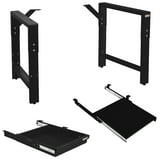 Garage Workbench Table Frame 20" Depth and Pullout Shelf and 2" High ...