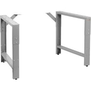 Montezuma MWB482454B Adjustable Height Workbench W Pegboard, 4 Ft ...