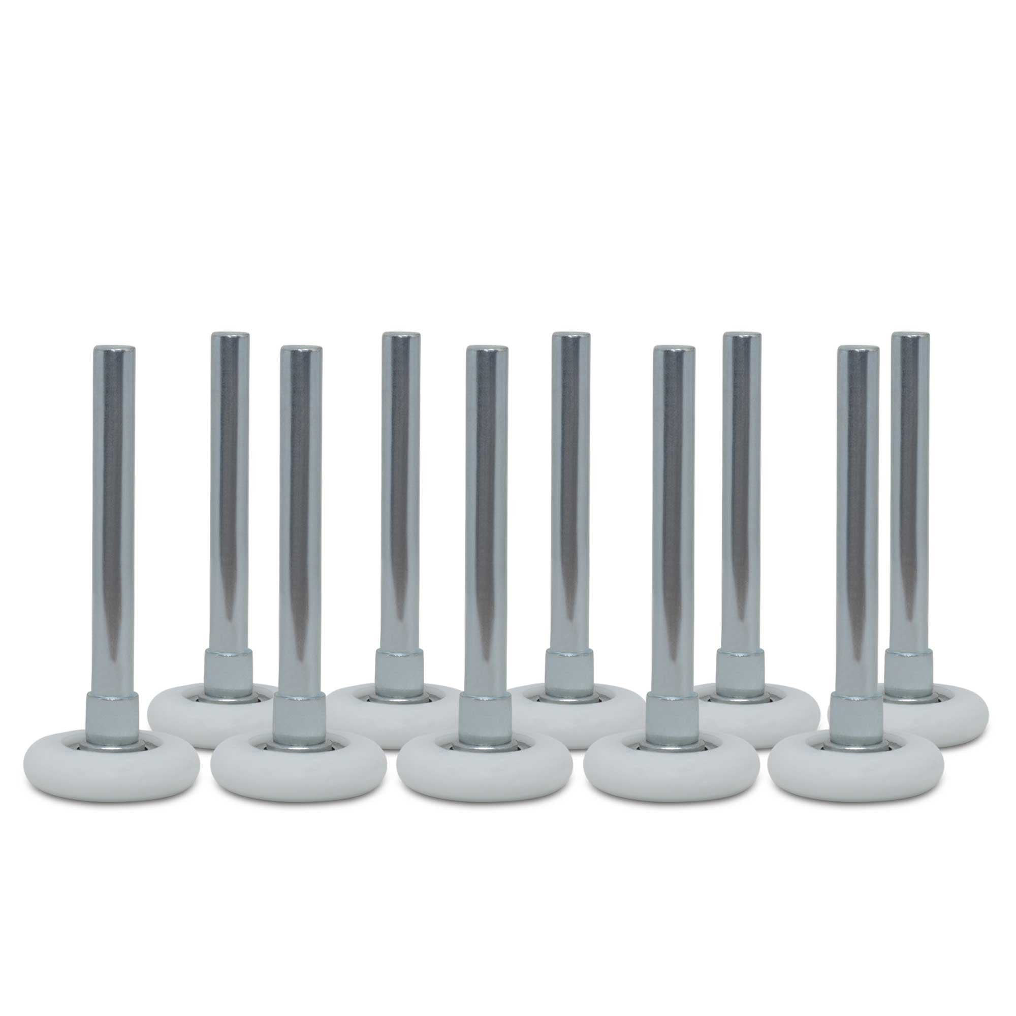 Garage door rollers - 2" Premium Nylon & Steel, 10 ball-bearings & 4 ...